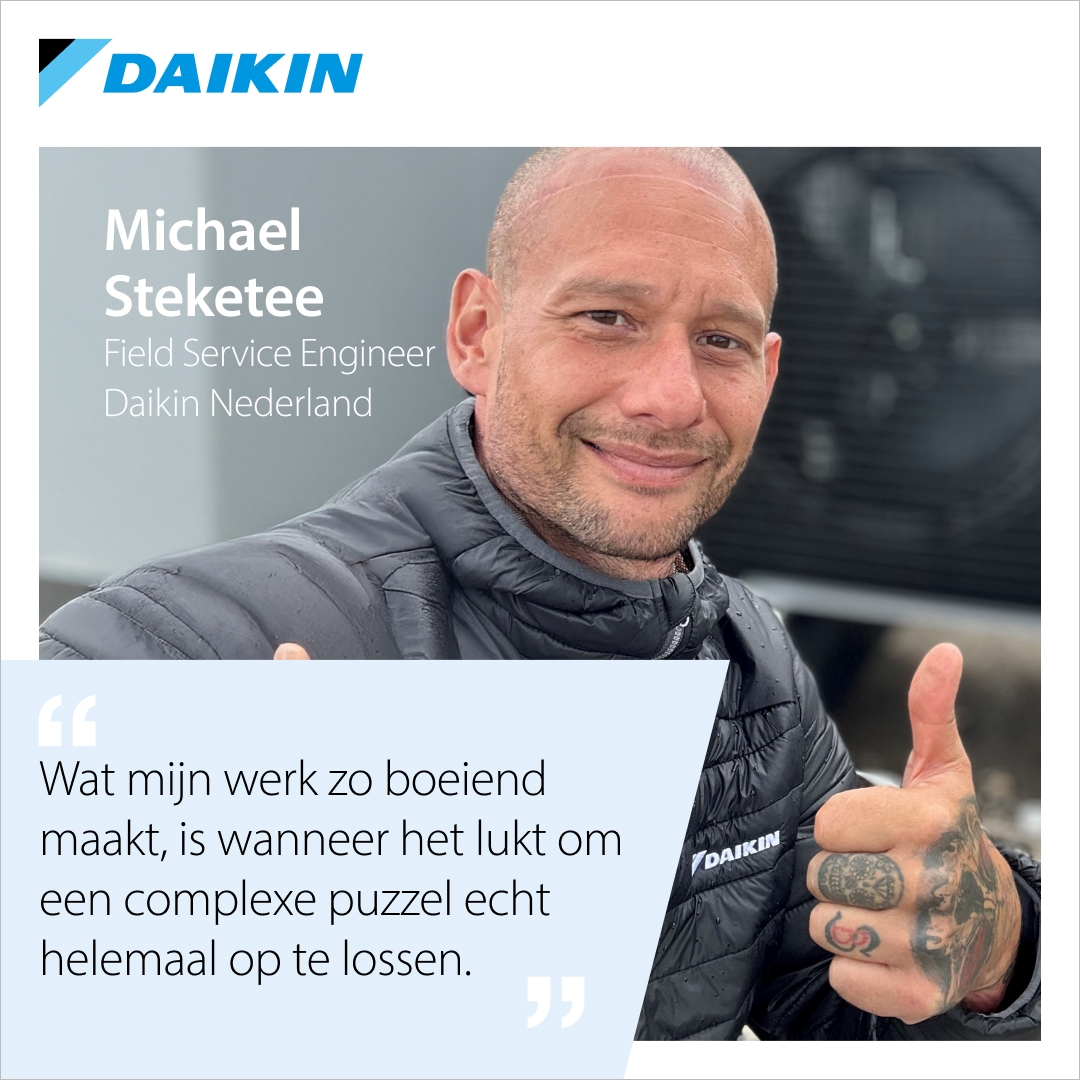 Michael Steketee, Field Service Engineer | Daikin