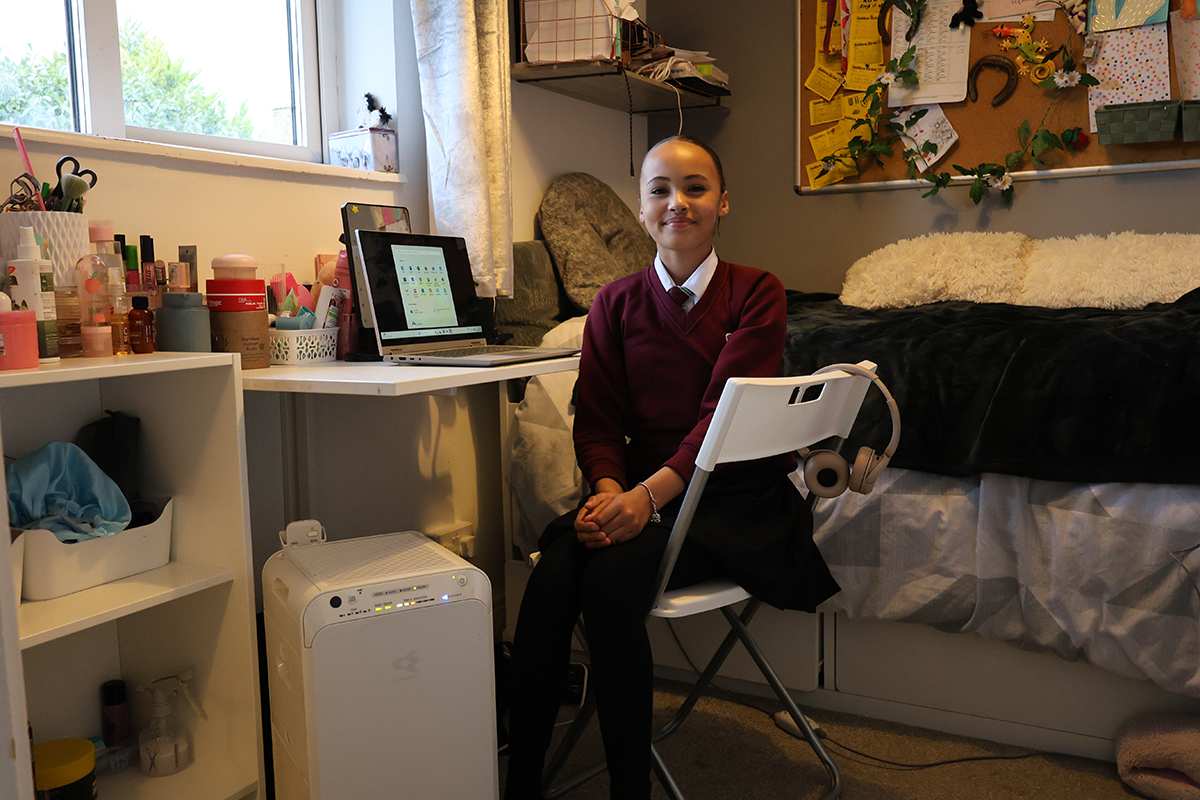 Air purifier helps tame a family’s allergy issues | Daikin