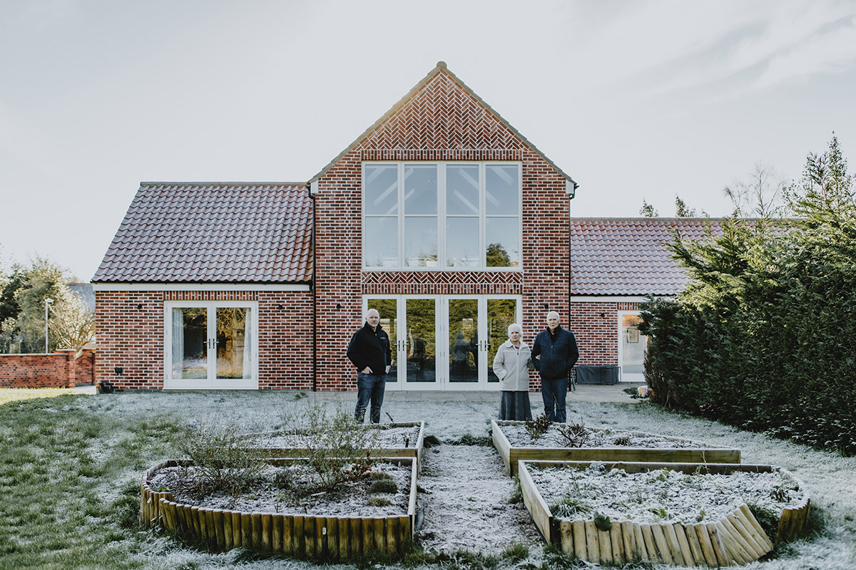 Eco-home scores high with low temperature heat pump installation | Daikin